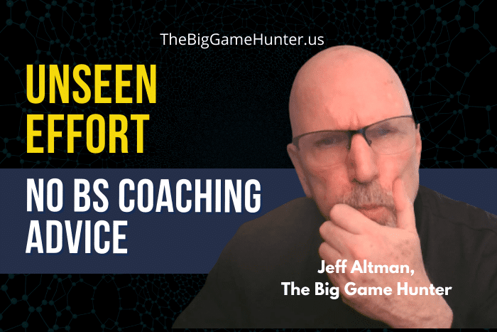 Unseen Effort | Career Angles