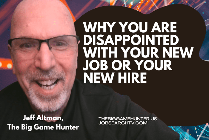 And You Wonder Why You Are Disappointed With Your New Hire