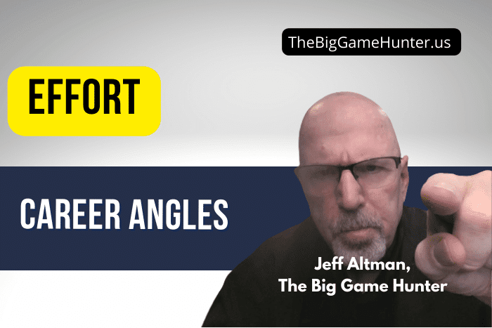 Effort | Career Angles